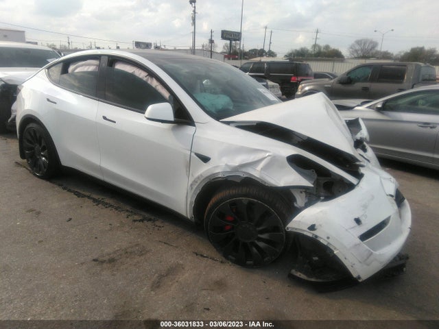 7SAYGDEF3PF588459, 2023 Tesla Model Y Performance vehicle history