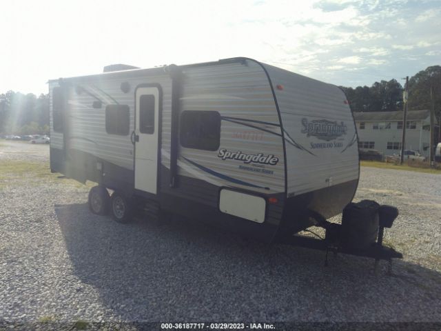 4YDT2022XH3154440, 2017 Keystone Springdale vehicle history