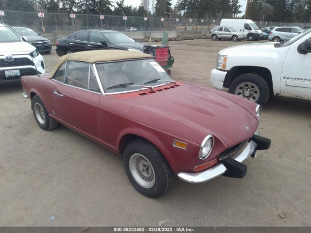 124CS10084735, 1974 Fiat 124 Spider on IAAI