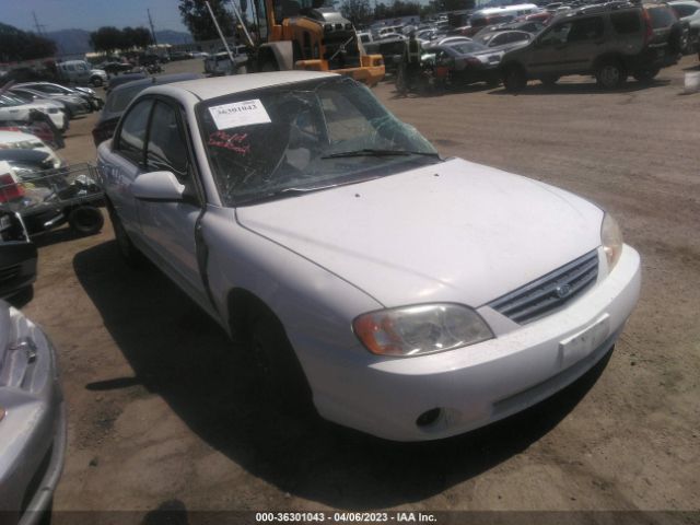 KNAFB121325174759, 2002 Kia Spectra Base/ls on IAAI