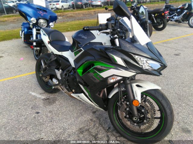 ML5EXEM14NDA59776, 2022 Kawasaki Ex650 M on IAAI
