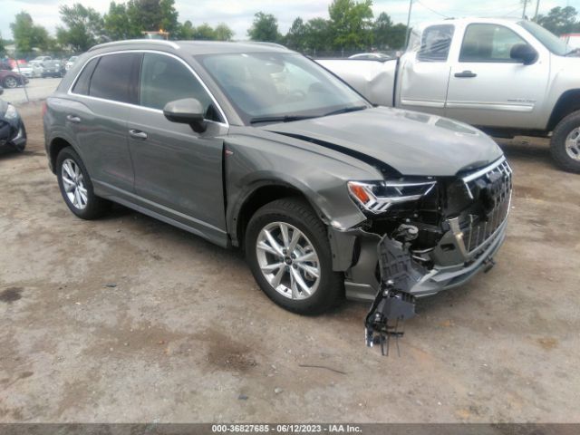 WA1DECF39P1039688, 2023 Audi Q3 S Line Premium on IAAI