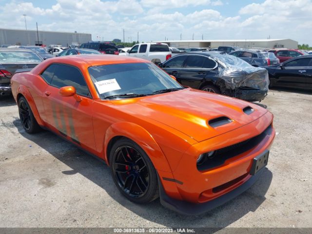 2C3CDZL91KH733581, 2019 Dodge Challenger Srt Hellcat Redeye on IAAI
