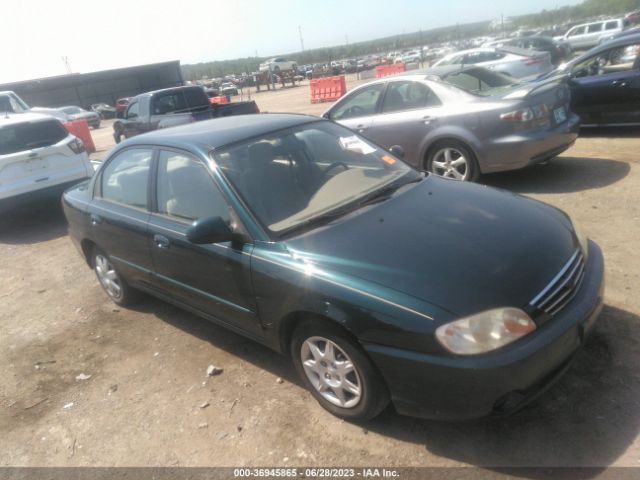 KNAFB121425194020, 2002 Kia Spectra Base/ls on IAAI