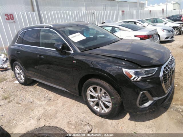 WA1DECF33P1076364, 2023 Audi Q3 S Line Premium on IAAI