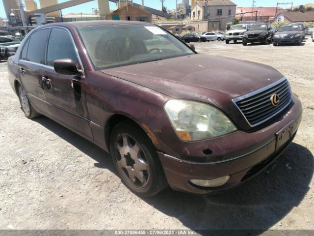 JTHBN30F310009503, 2001 Lexus Ls 430 on IAAI