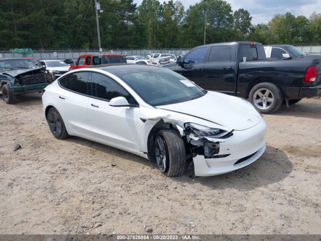 5YJ3E1EA4MF855023, 2021 Tesla Model 3 Standard Range Plus Rear-wheel ...