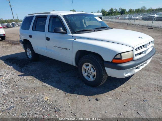 1B4HR28N21F634152, 2001 Dodge Durango on IAAI