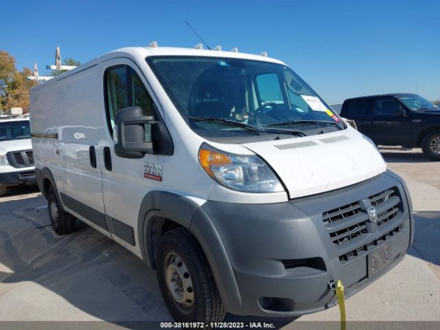 3C6TRVAG9JE154282, 2018 Ram Promaster 1500 Low Roof 136 Wb vehicle history