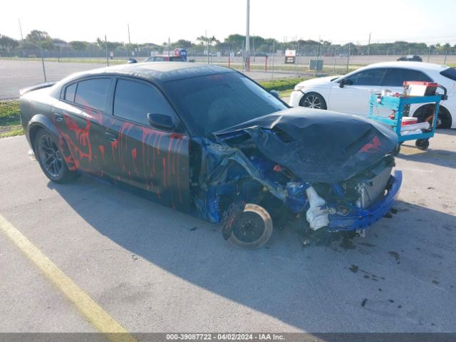 2C3CDXL93NH116594, 2022 Dodge Charger Srt Hellcat Redeye Widebody on IAAI