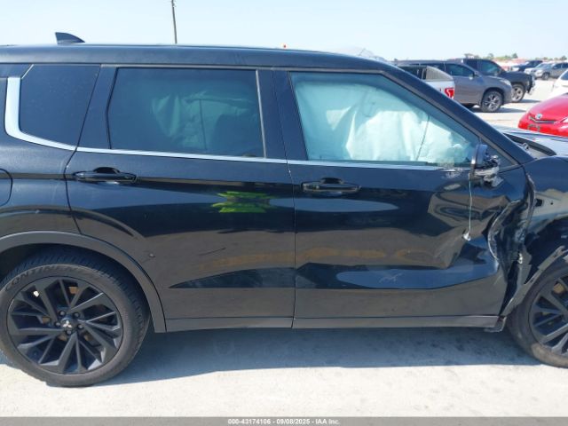 JA4J3UA88NZ091703, 2022 Mitsubishi Outlander Black Edition 2wd/se 2.5 ...