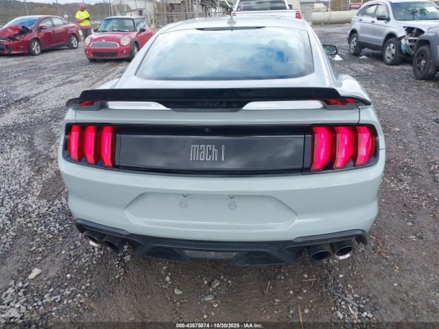 1FA6P8R09M5553414, 2021 Ford Mustang Mach 1 Fastback vehicle history