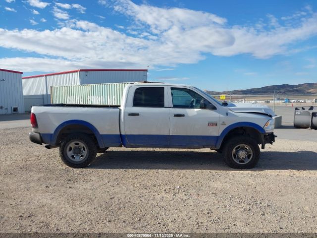 3C6UD5CL8CG333644, 2012 Ram 2500 St vehicle history