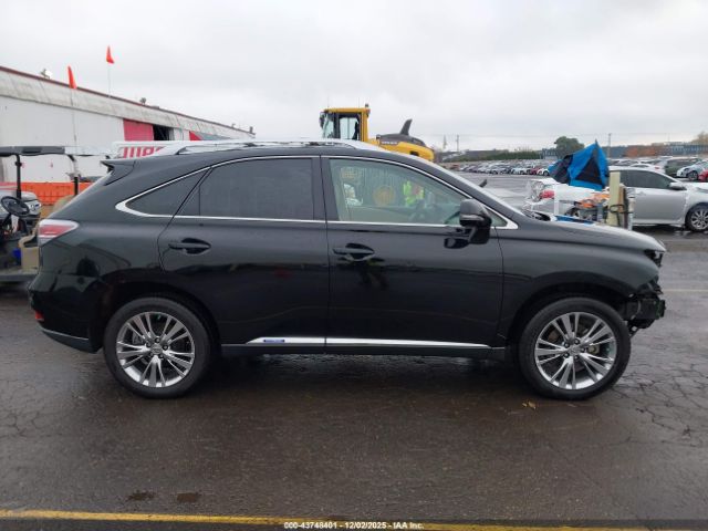JTJBC1BA5D2064344, 2013 Lexus Rx 450h vehicle history