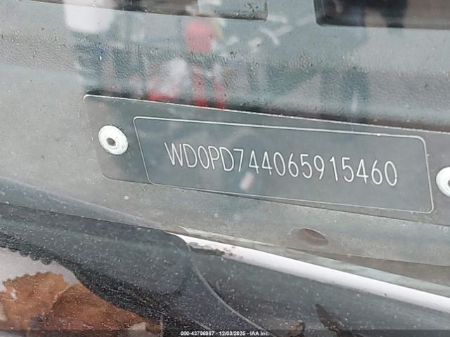 WD0PD744065915460, 2006 Dodge Sprinter Van 2500 Shc vehicle history