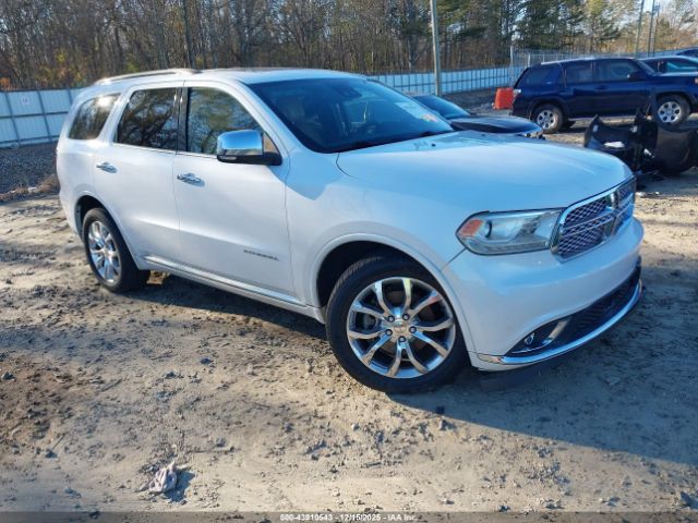 1C4RDJEG2GC424957, 2016 Dodge Durango Citadel vehicle history