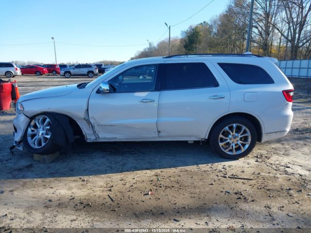 1C4RDJEG2GC424957, 2016 Dodge Durango Citadel vehicle history