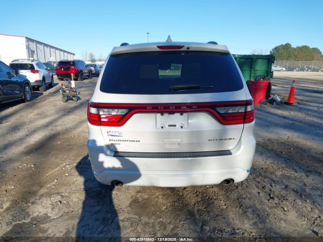 1C4RDJEG2GC424957, 2016 Dodge Durango Citadel vehicle history