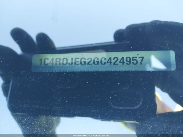 1C4RDJEG2GC424957, 2016 Dodge Durango Citadel vehicle history