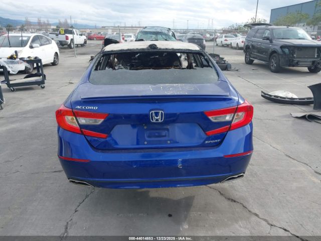 1HGCV1F38JA170318, 2018 Honda Accord Sport vehicle history