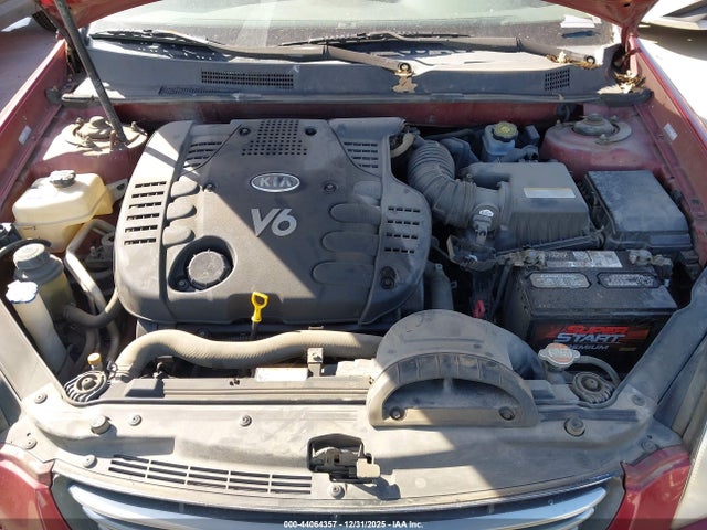 KNAGE124X75125474, 2007 Kia Optima Ex V6 vehicle history