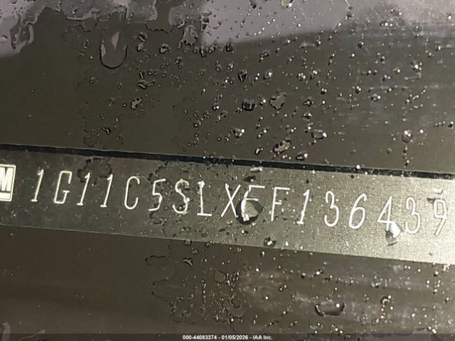 1G11C5SLXFF136439, 2015 Chevrolet Malibu 1lt vehicle history