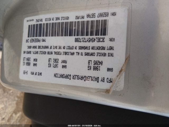 3C3EL45H5YT217288, 2000 Chrysler Sebring Jx vehicle history