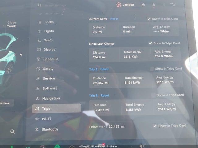 Tesla Model Y Long Range Single Motor Rear-wheel Drive/rwd 2024 IAAI ...