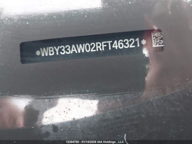 WBY33AW02RFT46321, 2024 Bmw I4 M50 vehicle history