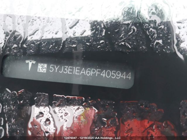 5YJ3E1EA6PF405944, 2023 Tesla Model 3 vehicle history