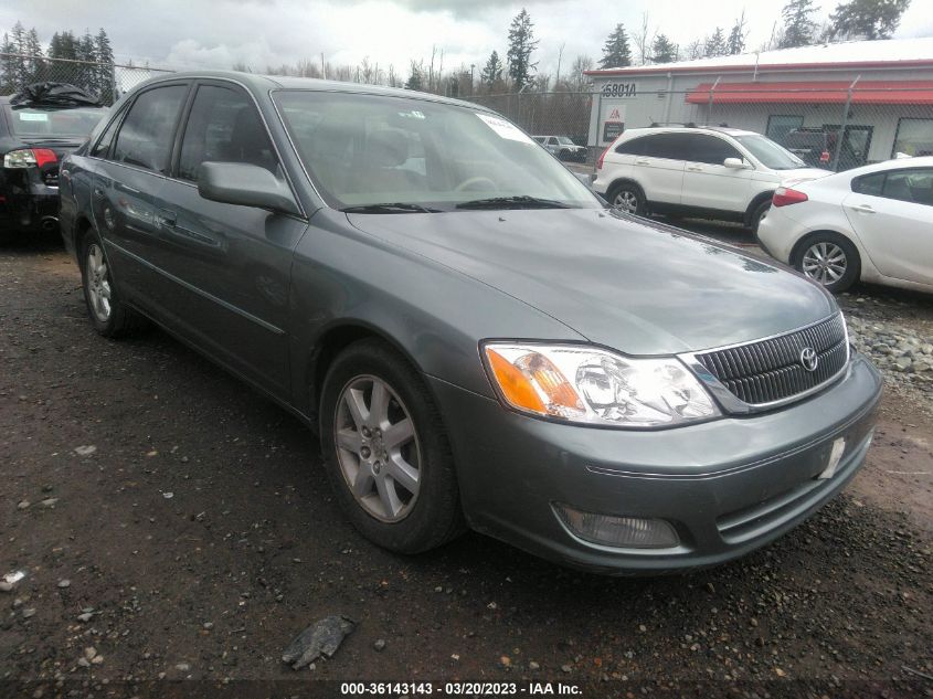 Price & History 2000 Toyota Avalon Xl/xls vin: 4T1BF28B5YU052121 ...