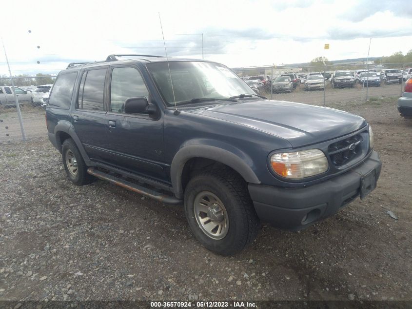 Price & History 2000 Ford Explorer Xls 4.0l 245 Sefi V6 Engine vin ...