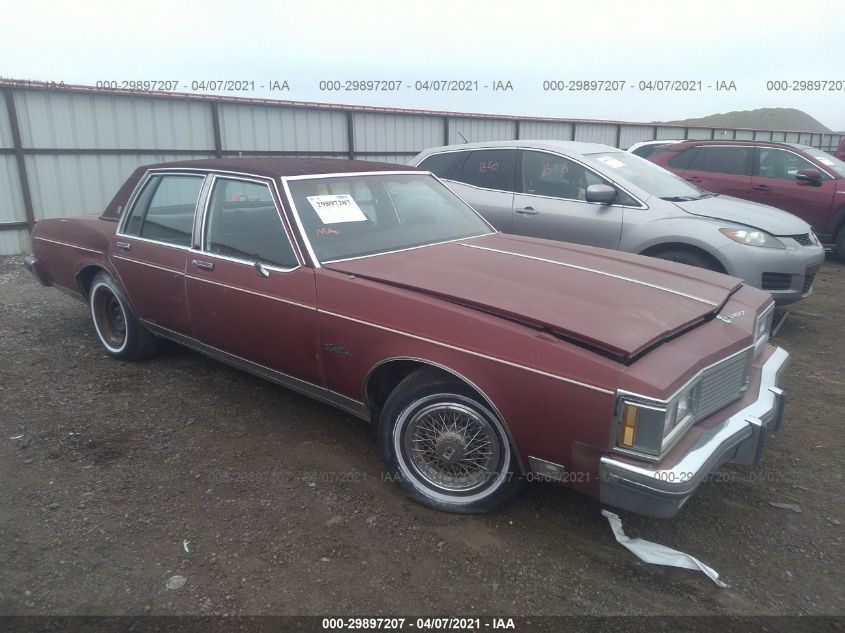 VIN: 1G3AV69Y2E9723532 | OLDSMOBILE DELTA 88 1984 car history - Stat.vin