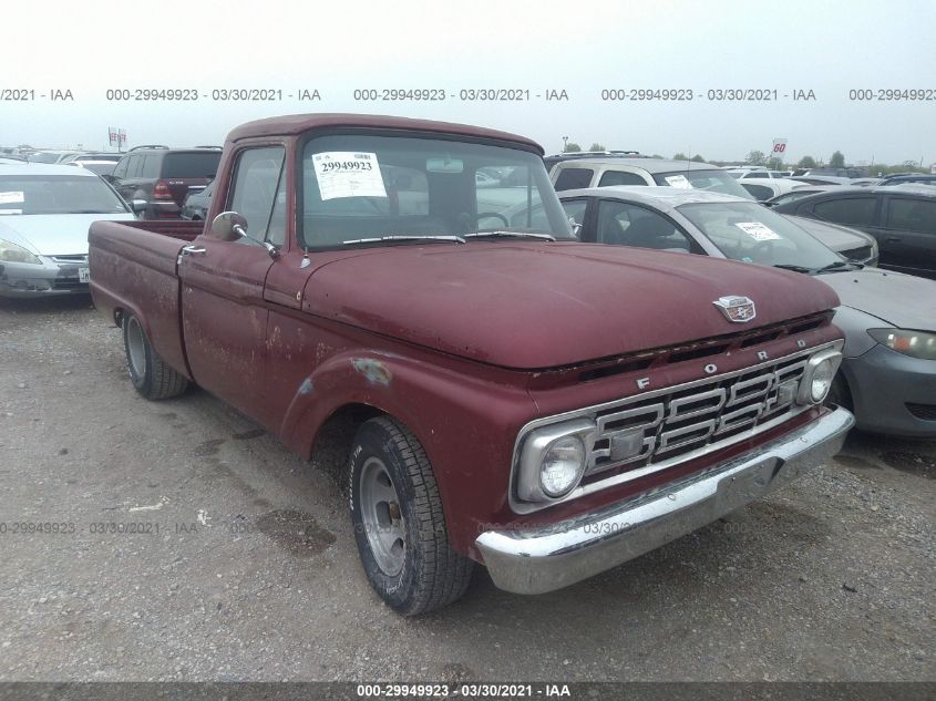 VIN: F10CL522646 | FORD F100 1964 car history - Stat.vin