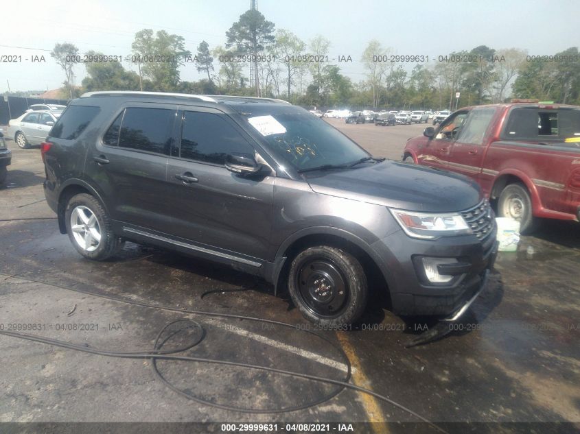 VIN: 1FM5K8D80HGB26680 | FORD EXPLORER 2017 XLT Gray 3.5L V6 FI DOHC ...