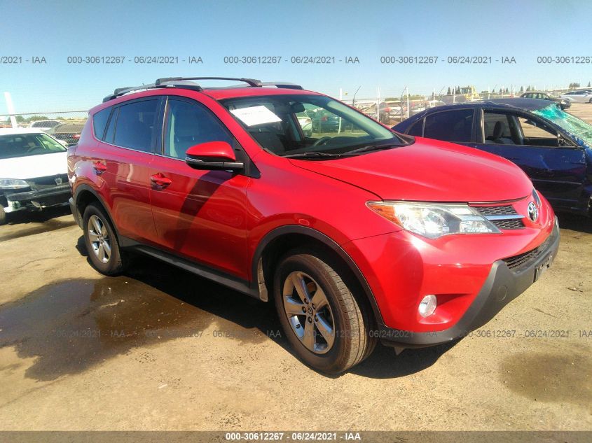 VIN: 2T3RFREVXFW289908 | TOYOTA RAV4 2015 XLE Unknown 2.5L DOHC 4 ...
