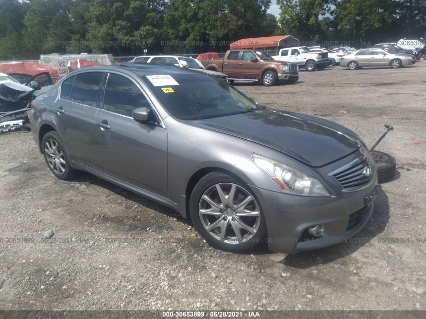 VIN: JN1CV6AR4DM759637 | INFINITI G37 SEDAN 2013 historia del auto - Stat.vin