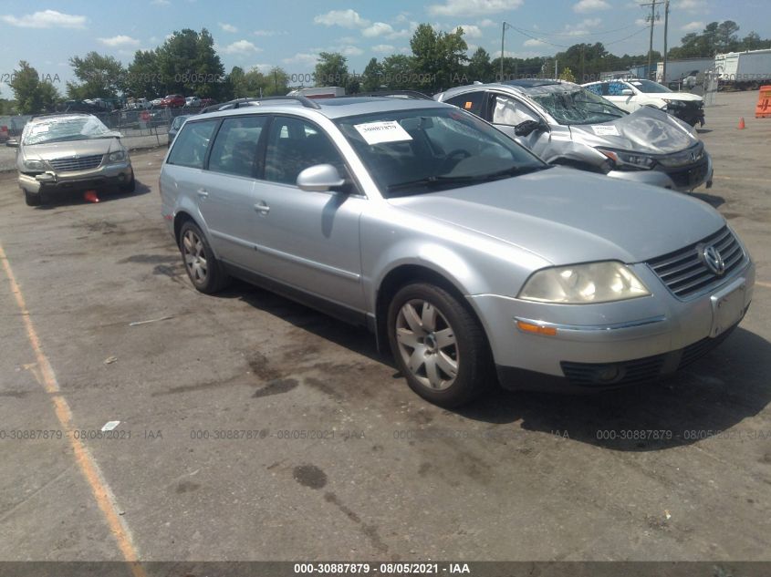 VIN: WVWCE63B15E121208 | VOLKSWAGEN PASSAT WAGON 2005 car history ...