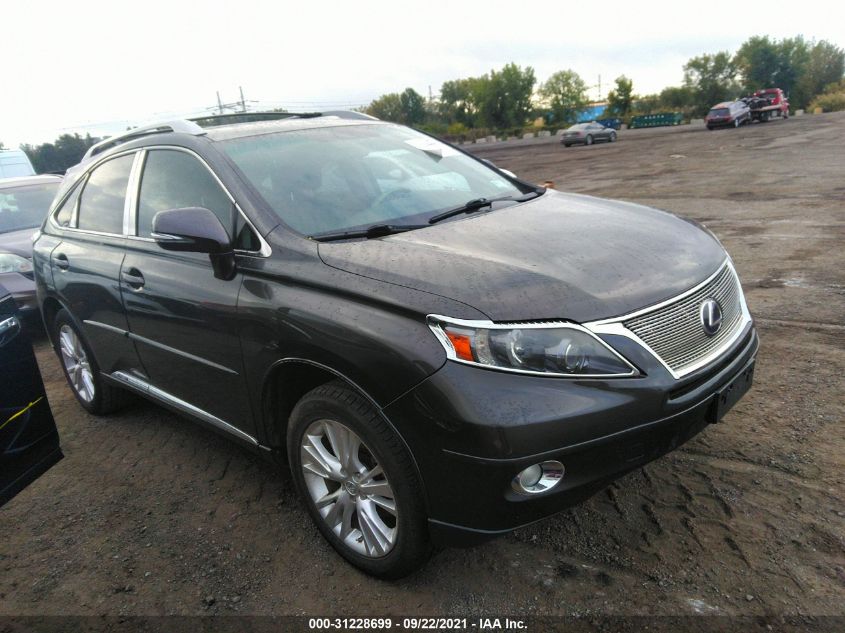 VIN: JTJBC1BAXA2011909 | LEXUS RX 450H 2010 car history - Stat.vin