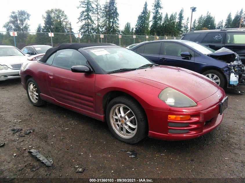 VIN: 4A3AE85H02E097352 | MITSUBISHI ECLIPSE 2002 historia del auto ...