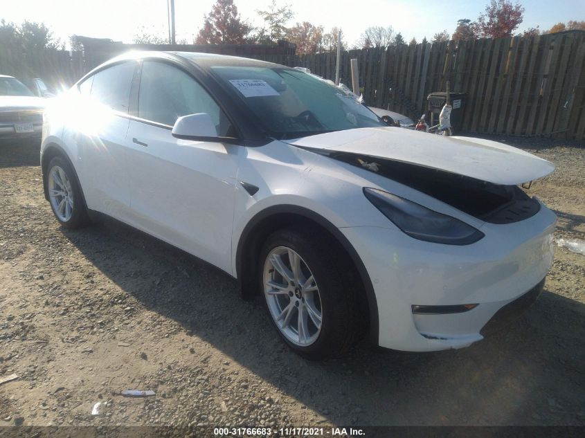 5YJYGDEE4MF146483 Tesla Model y 2021 Купить из США