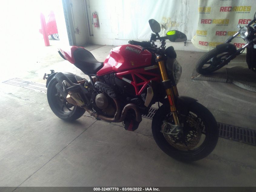 VIN: ZDM1RBSW4FB011091 | DUCATI MONSTER 2015 car history - Stat.vin