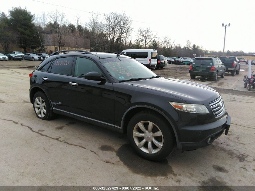 VIN: JNRAS08W64X200059 | INFINITI FX35 2004 historia del auto - Stat.vin