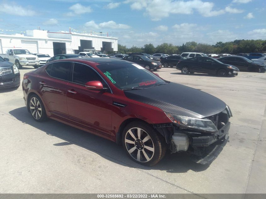 VIN: KNAGR4A66B5135811 | KIA OPTIMA 2011 SX Red 2.0L DOHC GDI 16-VALVE ...