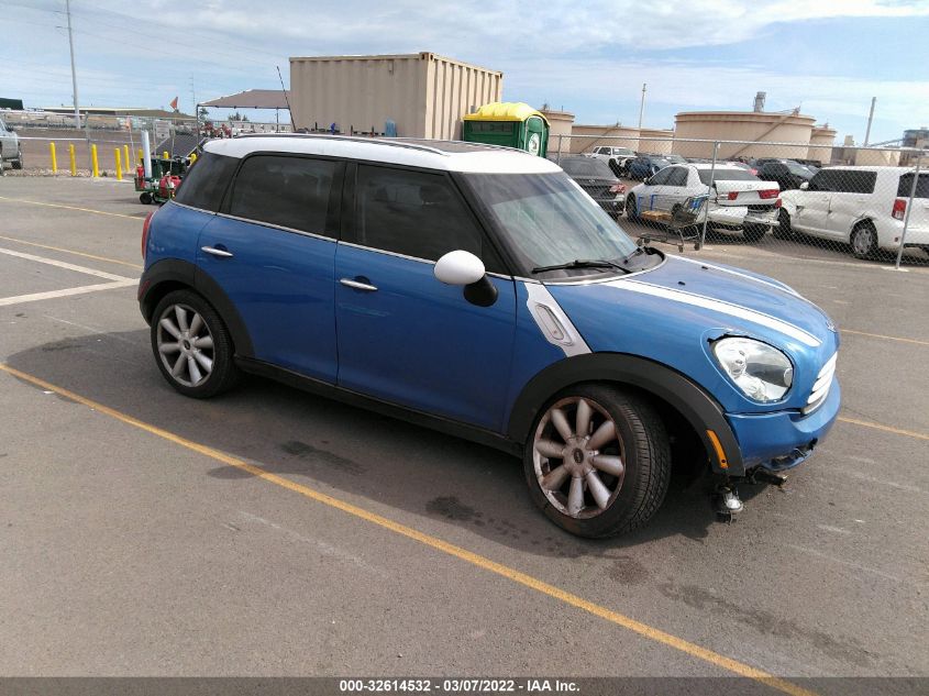 VIN: WMWZB3C52BWH95272 | MINI COOPER COUNTRYMAN 2011 car history - Stat.vin