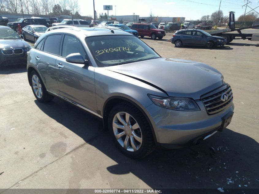 VIN: JNRAS08WX7X210047 | INFINITI FX35 2007 car history - Stat.vin