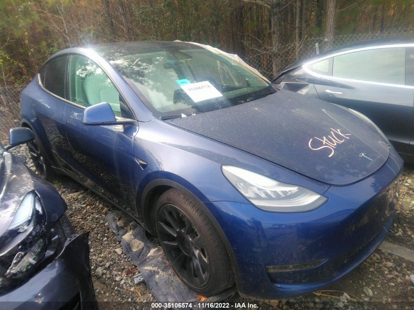 5YJYGDEE9MF186784 Tesla Model y 2021 Купить из США