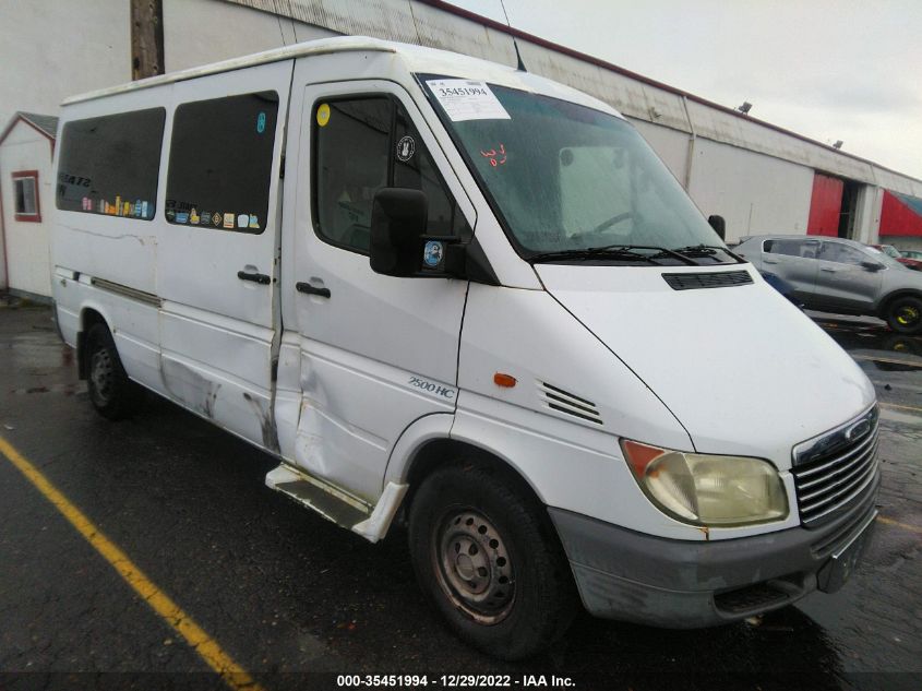 VIN: WD2YD241X25337916 | FREIGHTLINER SPRINTER 2002 car history - Stat.vin