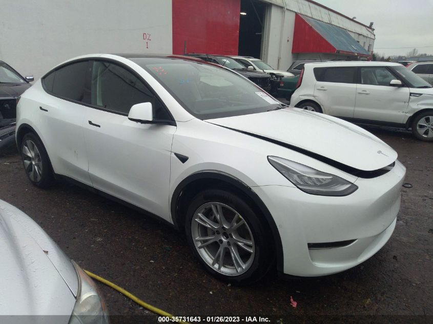 5YJYGDEE2MF263155 Tesla Model y 2021 Купить из США