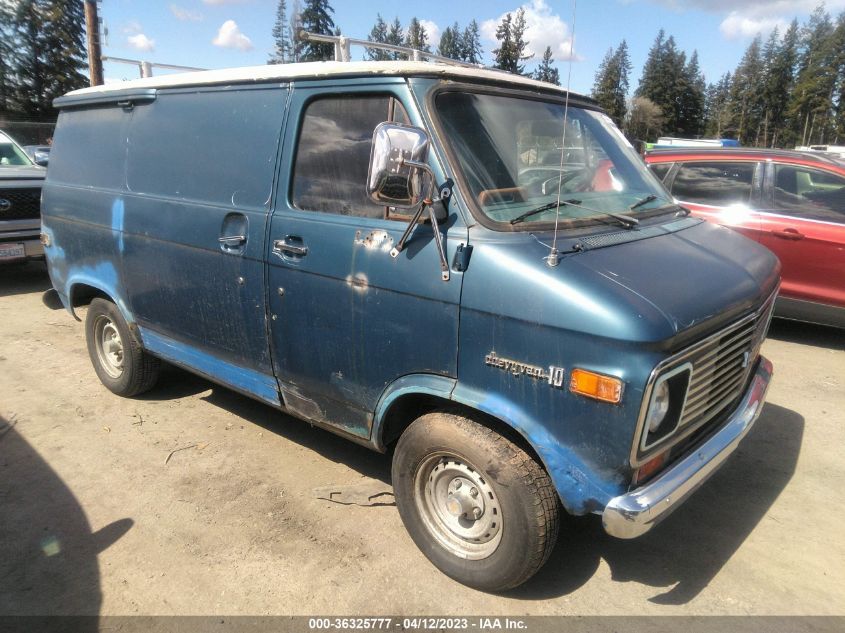 VIN: CGD1564120568 | CHEVROLET VAN 1976 historia del auto - Stat.vin